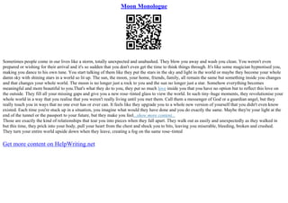 Paper Moon Sparknotes | PDF