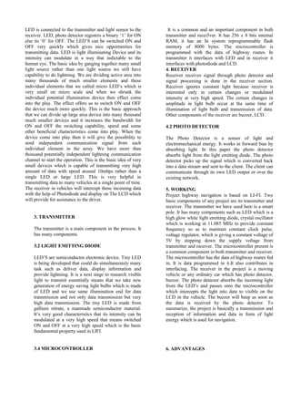 HOME APPLIANCES CONTROL USING LIFI | PDF