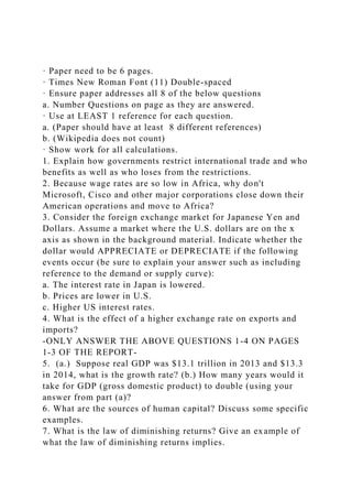 · Paper need to be 6 pages.· Times New Roman Font (11) Double-sp.docx