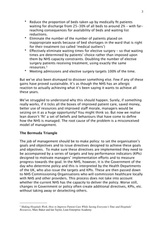 The NHS Bermuda Triangle by Marc Baker, Ian Taylor and Daniel T Jones | PDF