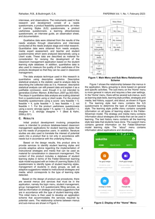 Development of Classroom Management Based on Student Learning Style Database | PDF