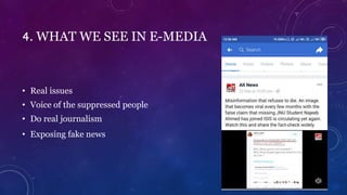 Paper no.15 (mass media and communication) | PPT