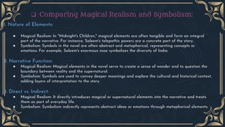 PAPER NO.202 Magical realism and Symbolism in Midnight's Children | PPTX