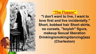 The Great Gatsby novel represented The JAZZ AGE | PPT