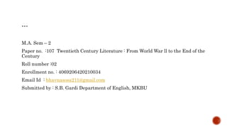 Totalitarianism in George Orwell's 1984 | PPT