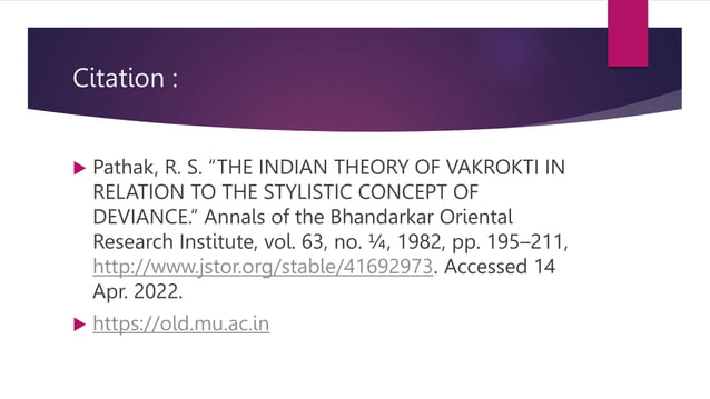 Vakrokti as Theory | PPTX | Hinduism | Religion & Spirituality
