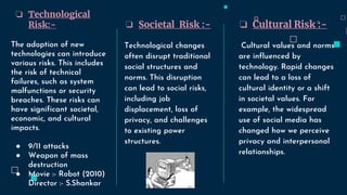 Paper no.205 Technoculture and Risk | PPTX