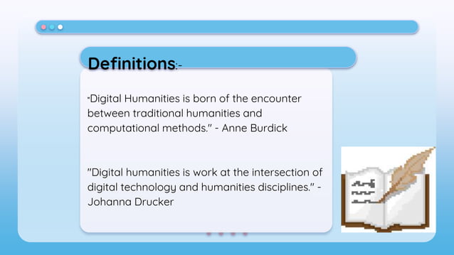 Paper no.204 The movement of Digital Humanities | PPT