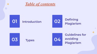 Defining Plagiarism : Types and Solutions to avoid it in Research Writing | PDF