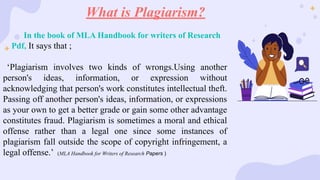 Defining Plagiarism : Types and Solutions to avoid it in Research ...