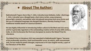 Paper No.201 Indian English literature pre-independence. | PPT