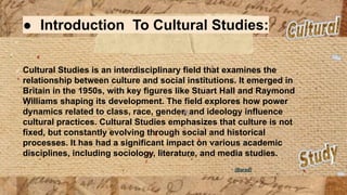 Paper No.205A. Cultural studies of presentation | PDF