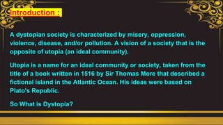 1984 as Dystopian Novel | PPTX