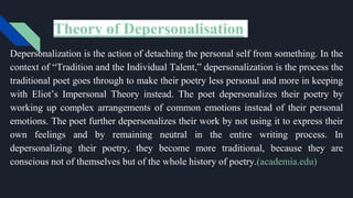 Theory of Depersonalization | PPTX