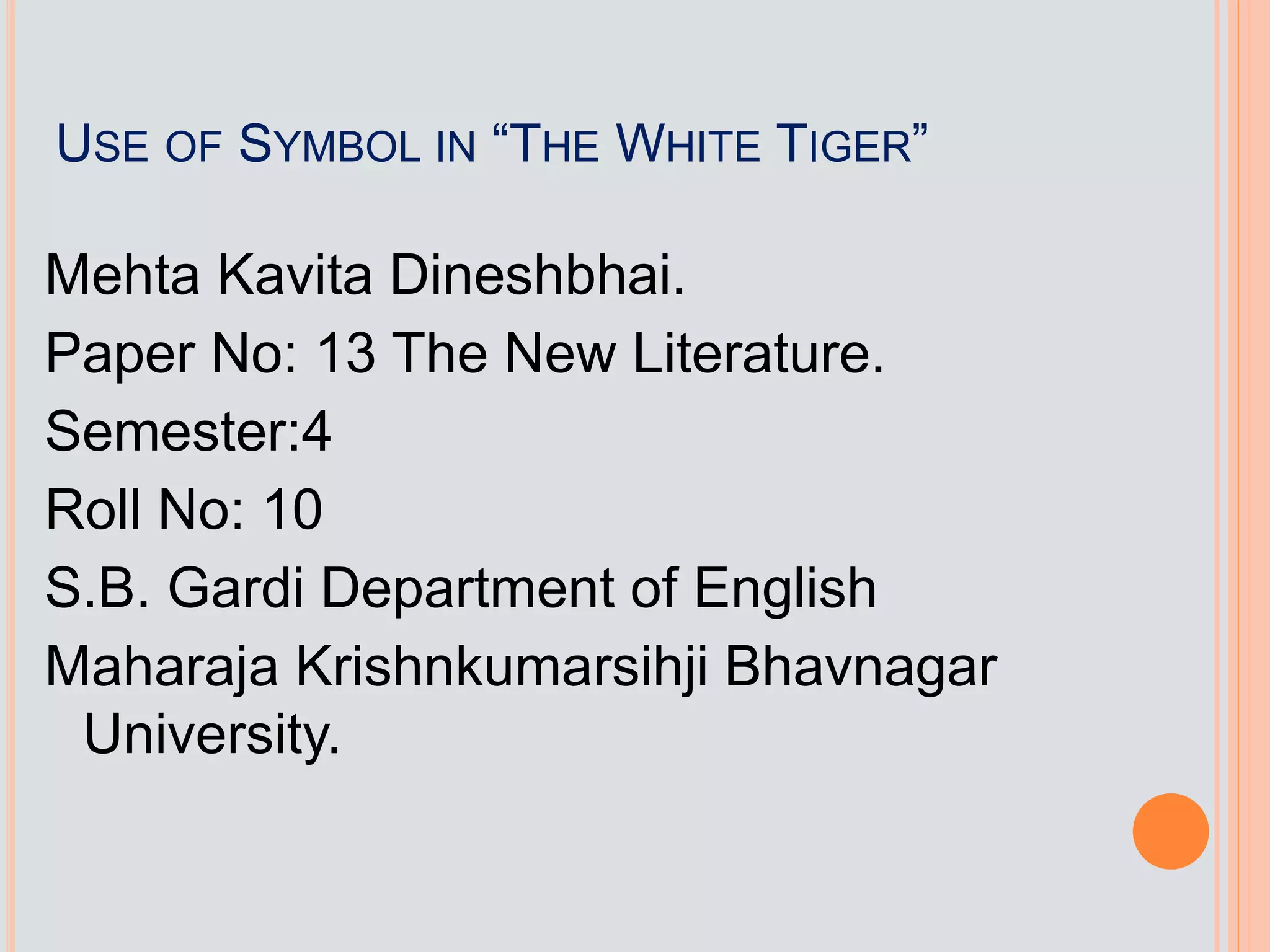 Paper no 13 The New Literature. | PPT