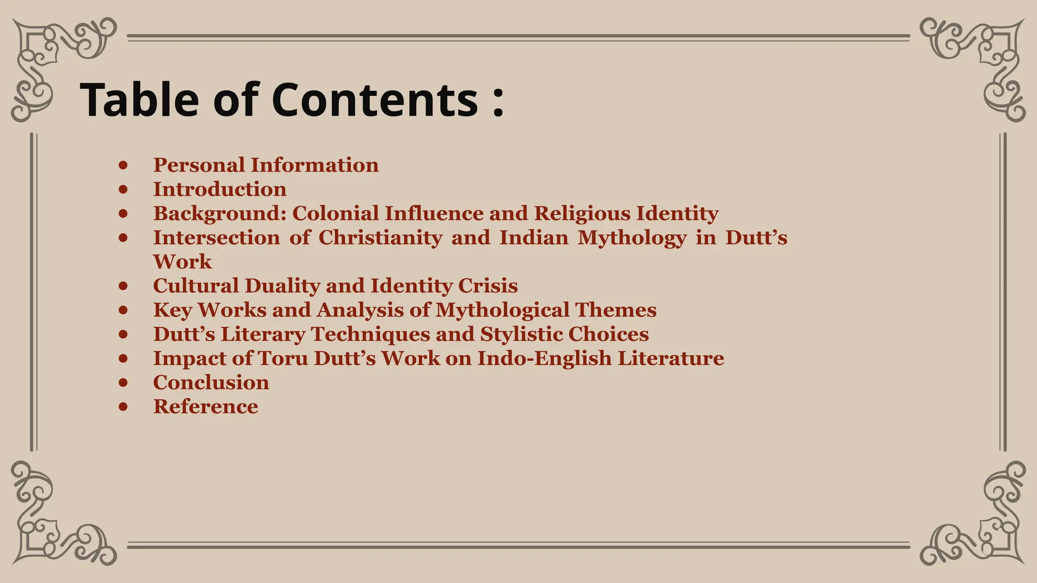 “Toru Dutt’s Approach to Indian Myths: Bridging Faith, Culture, and ...