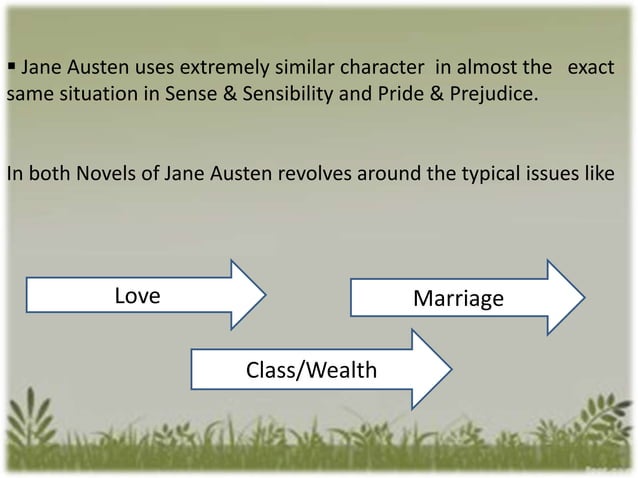 Comparison between Sense & Sensibility and Pride & Prejudice. | PPTX ...