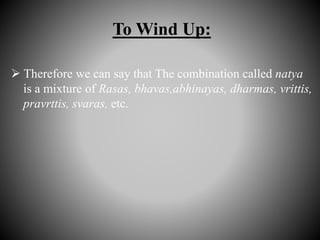 Natyashastra | PPTX