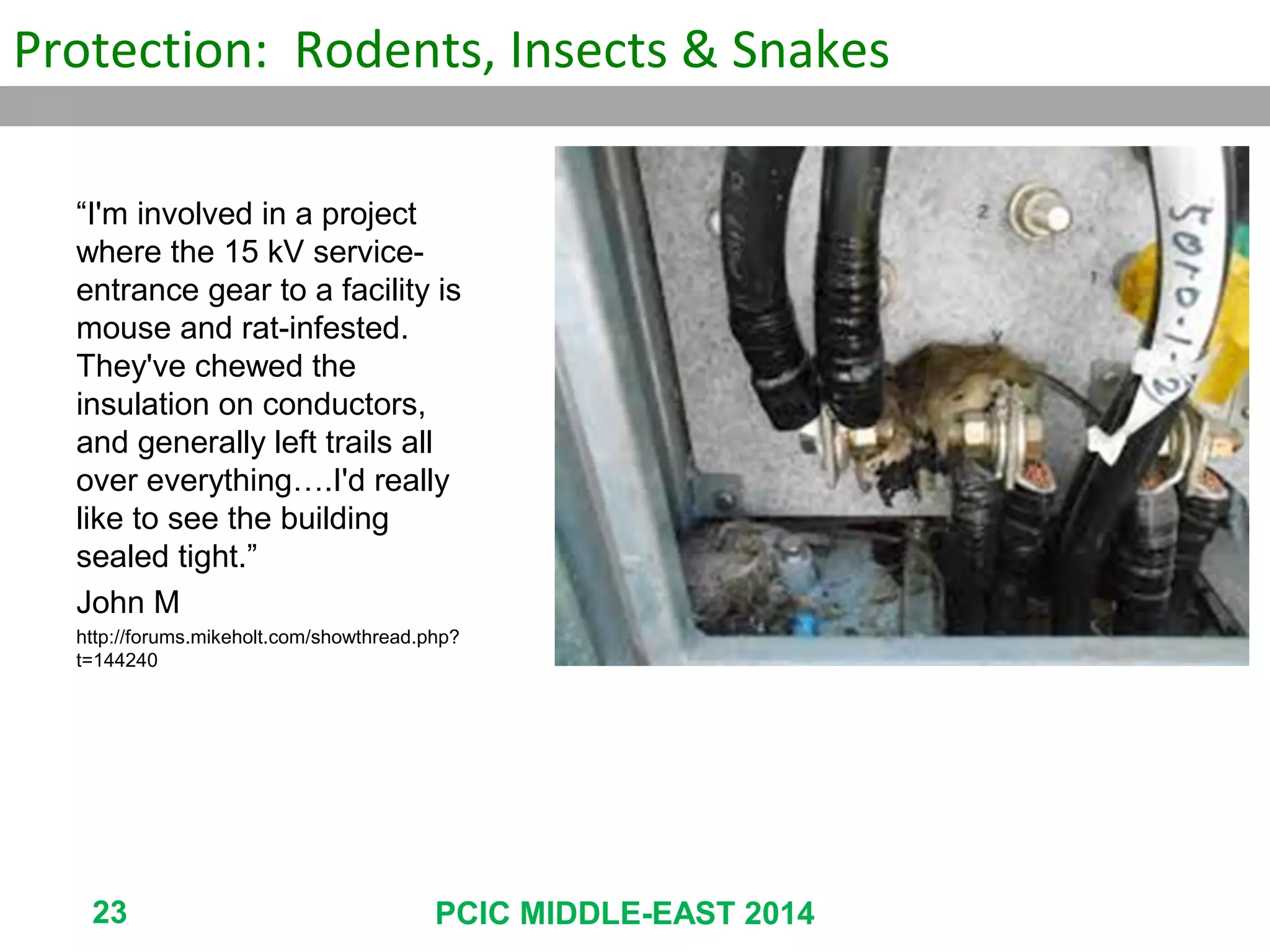 Multi Cable Transit Devices: Applications & Design Methods, PCIC Middle ...