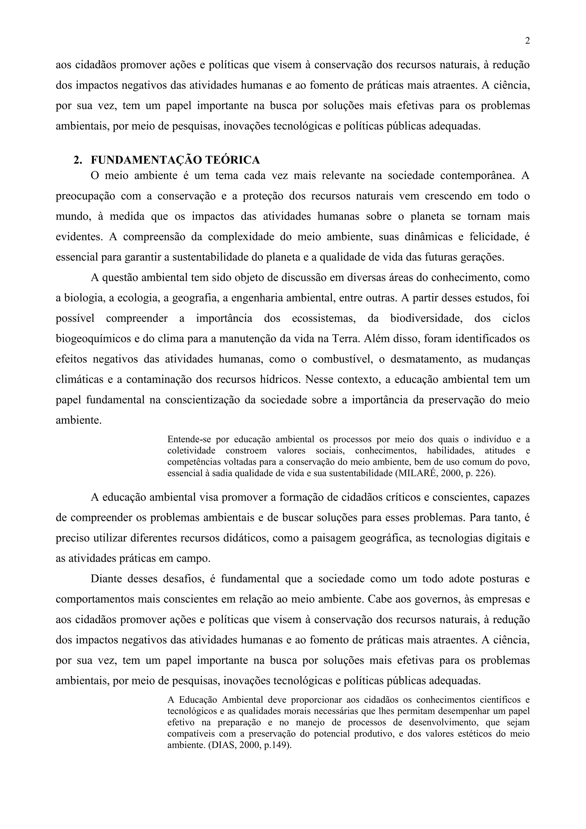 paper uniasselvi pronto para ser lido e apresentado | DOC | Science