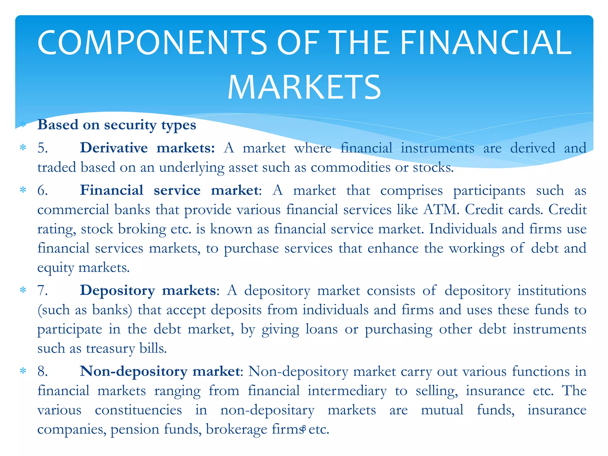 Introduction to global financial markets | PPT