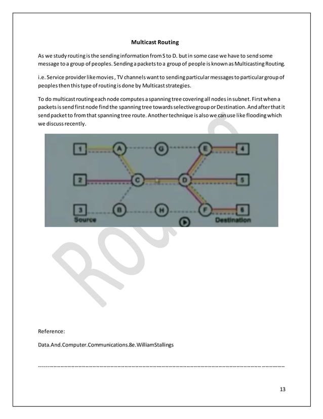Paper on Routing | PDF