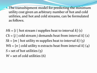 Paper on transshipment modelling | PPTX