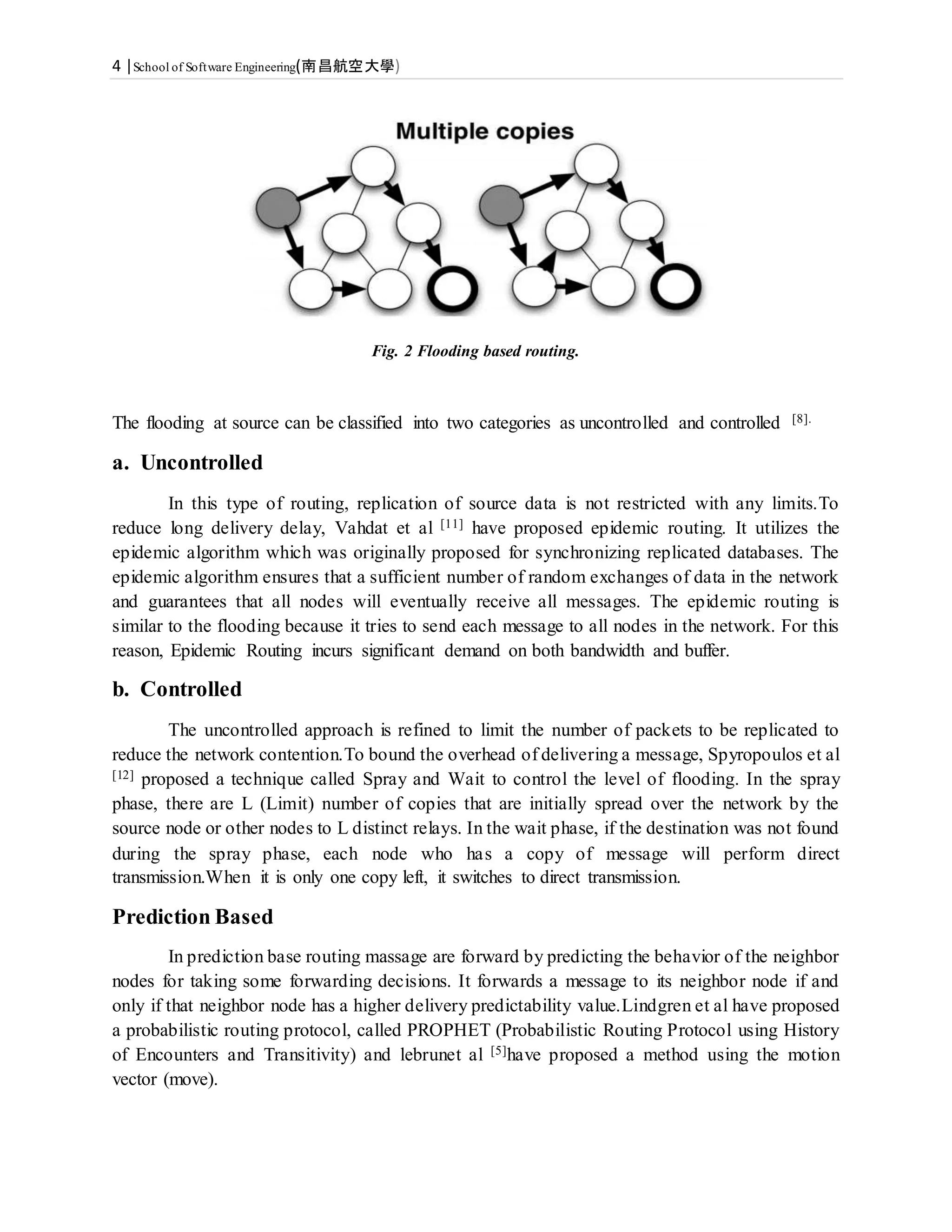 Routing In Opportunistic Networks Docx