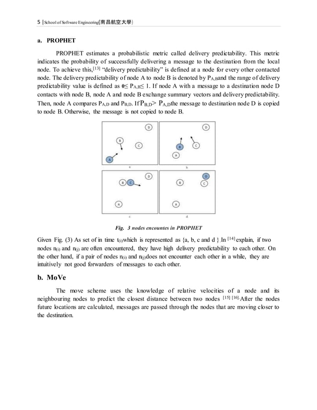 Routing in Opportunistic Networks | DOCX