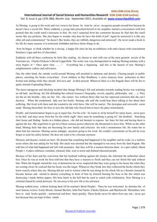 Fahrenheit 451: Dystopia in English Literature (The Conflict between ...