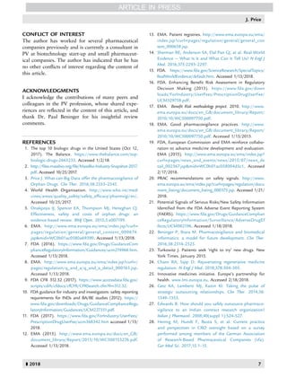 "Pharmacovigilance in Crisis: Drug Safety at a Crossroads, 2018". | PDF