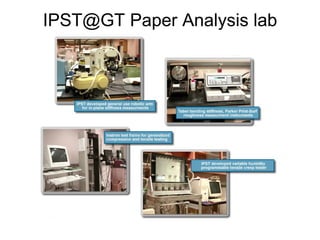 Paper Physical Analysis Testing Services At Ipst | PPT | Science