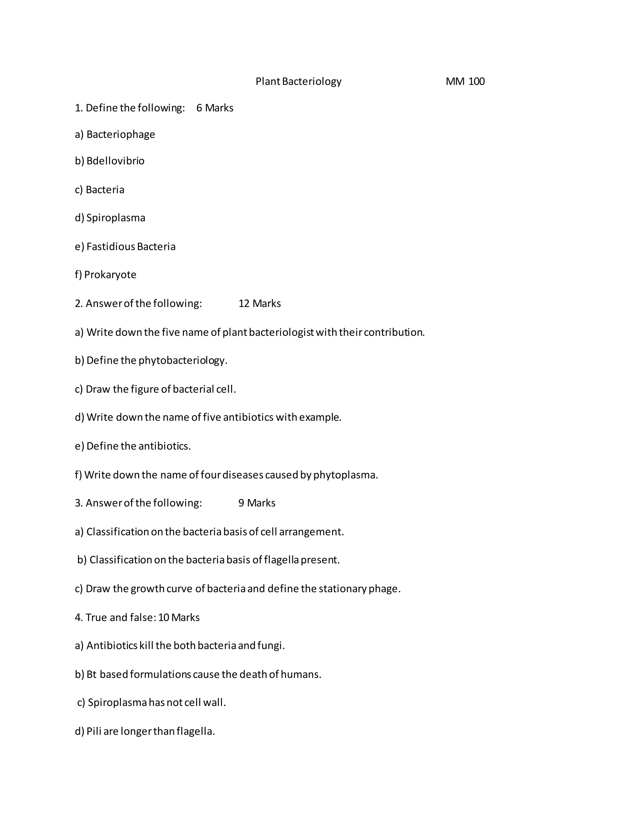 Paper plant bacteriology anu. | DOCX