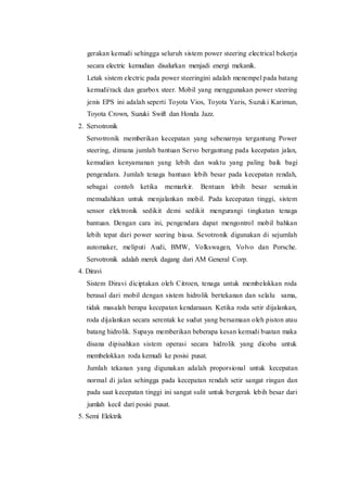 Paper power steering | DOCX