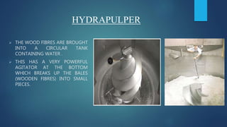 Paper Manufacturing process | PPTX