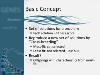 Genetic Algorithm | PPTX