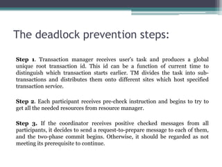 deadlock prevention | PPT