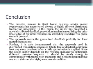 deadlock prevention | PPT