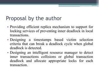 deadlock prevention | PPT