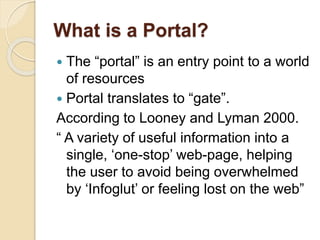 Paper pres“Library portal an innovative approach for Effective ...