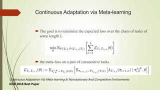 Continuous Adapation via Meta Learning | PPTX