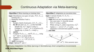 Continuous Adapation via Meta Learning | PPTX
