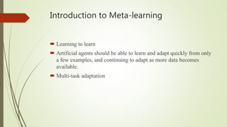 Continuous Adapation via Meta Learning | PPTX