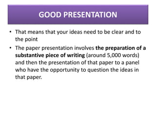 Paper presentation | PPTX