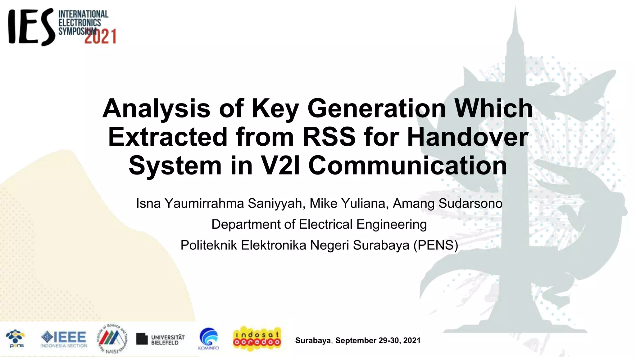 #Paper Presentation - IES 2021 - ISNA -1.pptx | Computer Networking | Computing