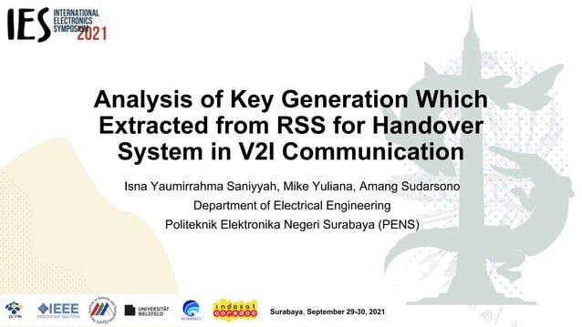 #Paper Presentation - IES 2021 - ISNA -1.pptx | Computer Networking | Computing