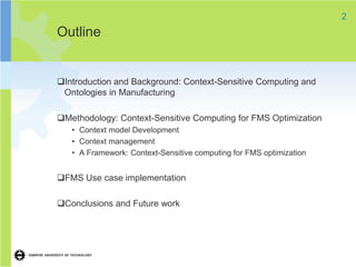 Ontology-based Context-sensitive Computing for FMS Optimization | PPTX | Computer Software and ...