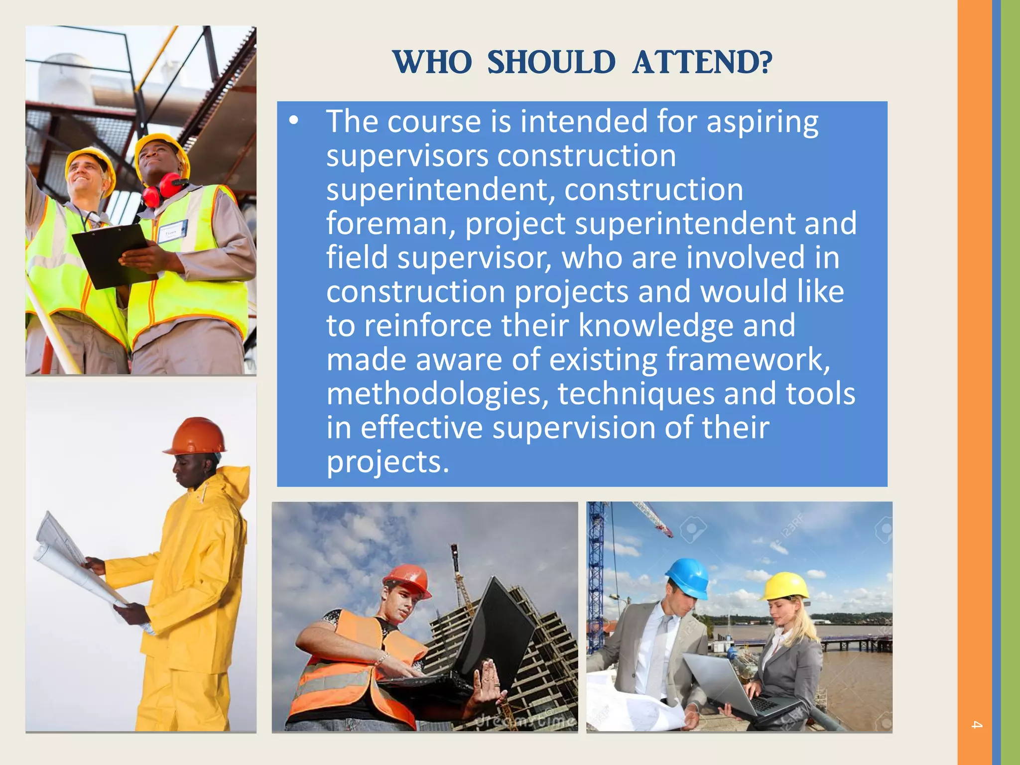 PROJECT CONSTRUCTION SUPERVISOR AND SUPERVISION | PDF
