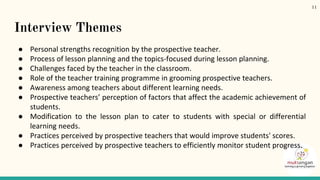 Paper presentation on teacher training modules | PPTX