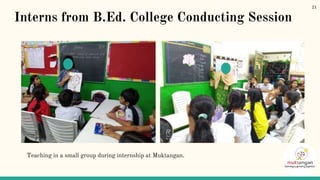 Paper presentation on teacher training modules | PPTX